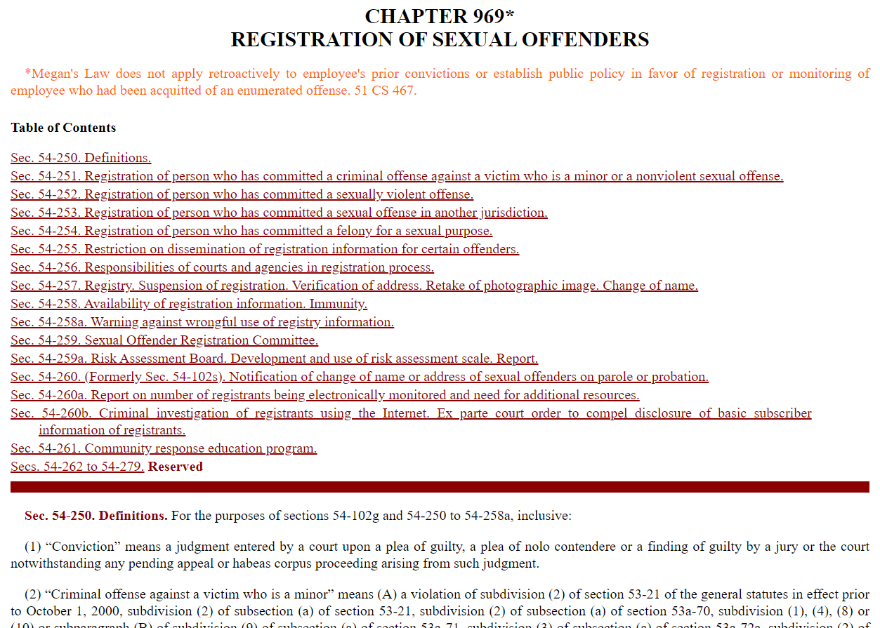 It’s time to reform the CT sex offense registry – CT Mirror - One ...